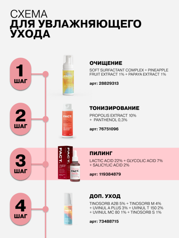 "Кровавый" пилинг для лица с молочной кислотой 22%, гликолевой кислотой ...